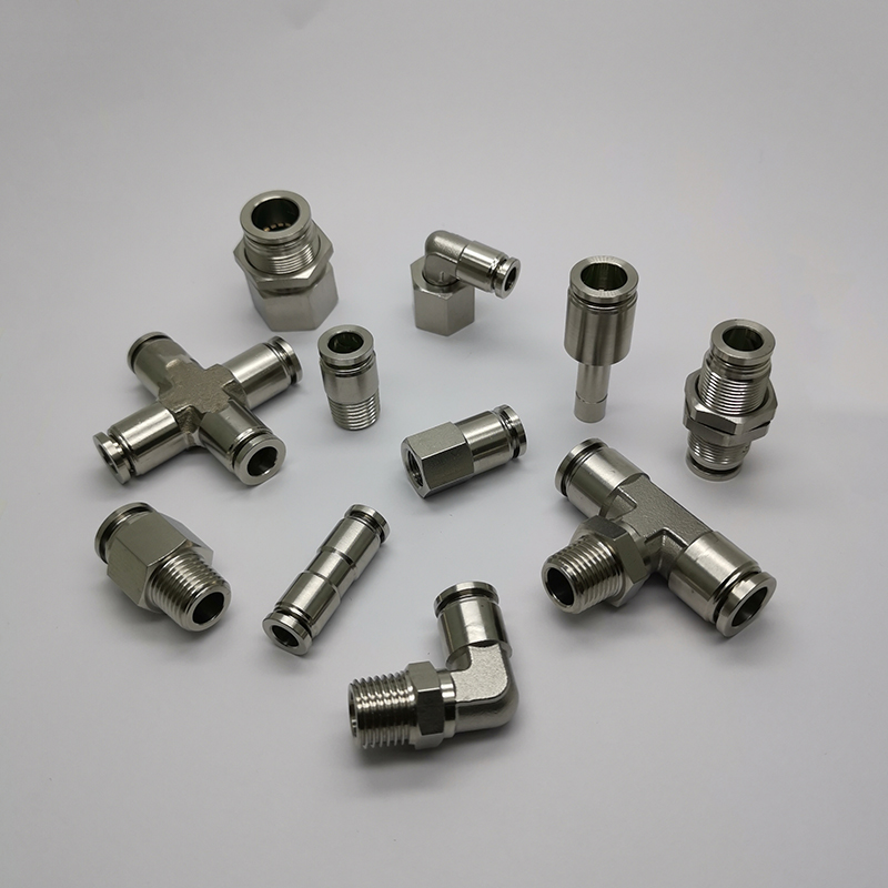 MPLFS 316 stainless steel push fit elbow female pneumatic fittings ...